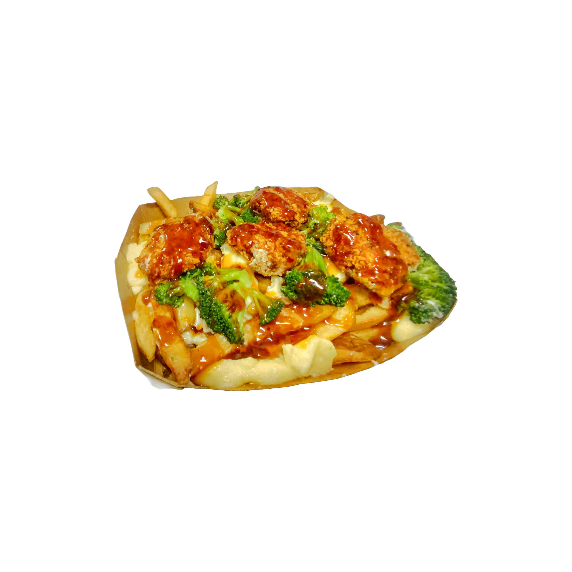 GENERAL TSO CHICKEN POUTINE | SANDWICH MASTER